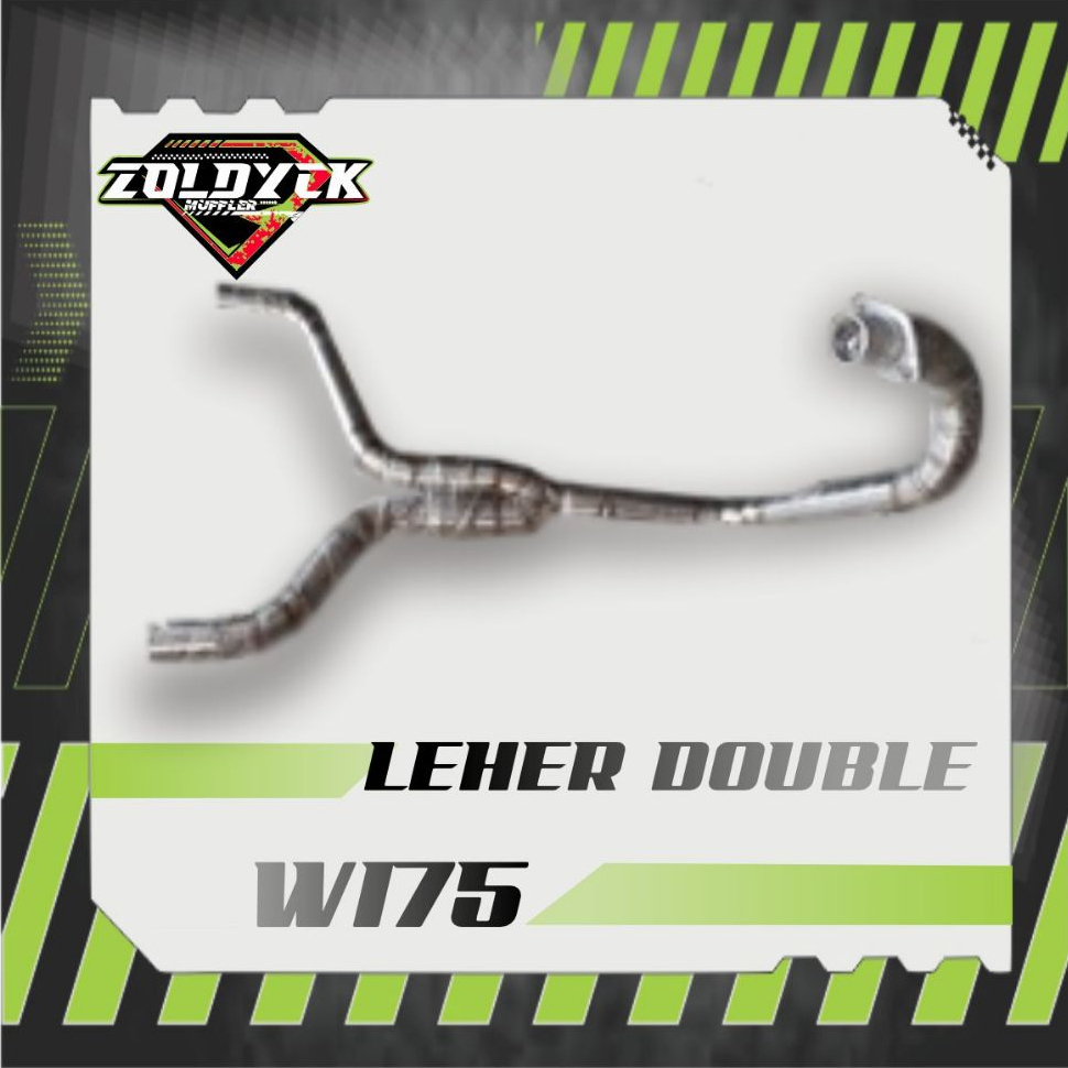 Jual HEADER LEHER DOUBLE KNALPOT KAWASAKI W175 PNP | Shopee Indonesia