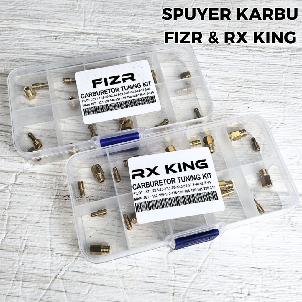 Jual SPUYER FIZR RX KING PILOT JET DAN MAIN JET SET KEIHIN | Shopee ...