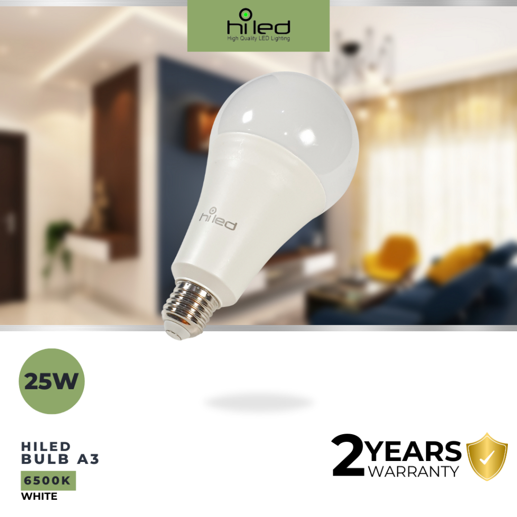 Jual LED BOHLAM HILED 25 WATT COOL WHITE 6500K HEMAT LISTRIK | Shopee Indonesia