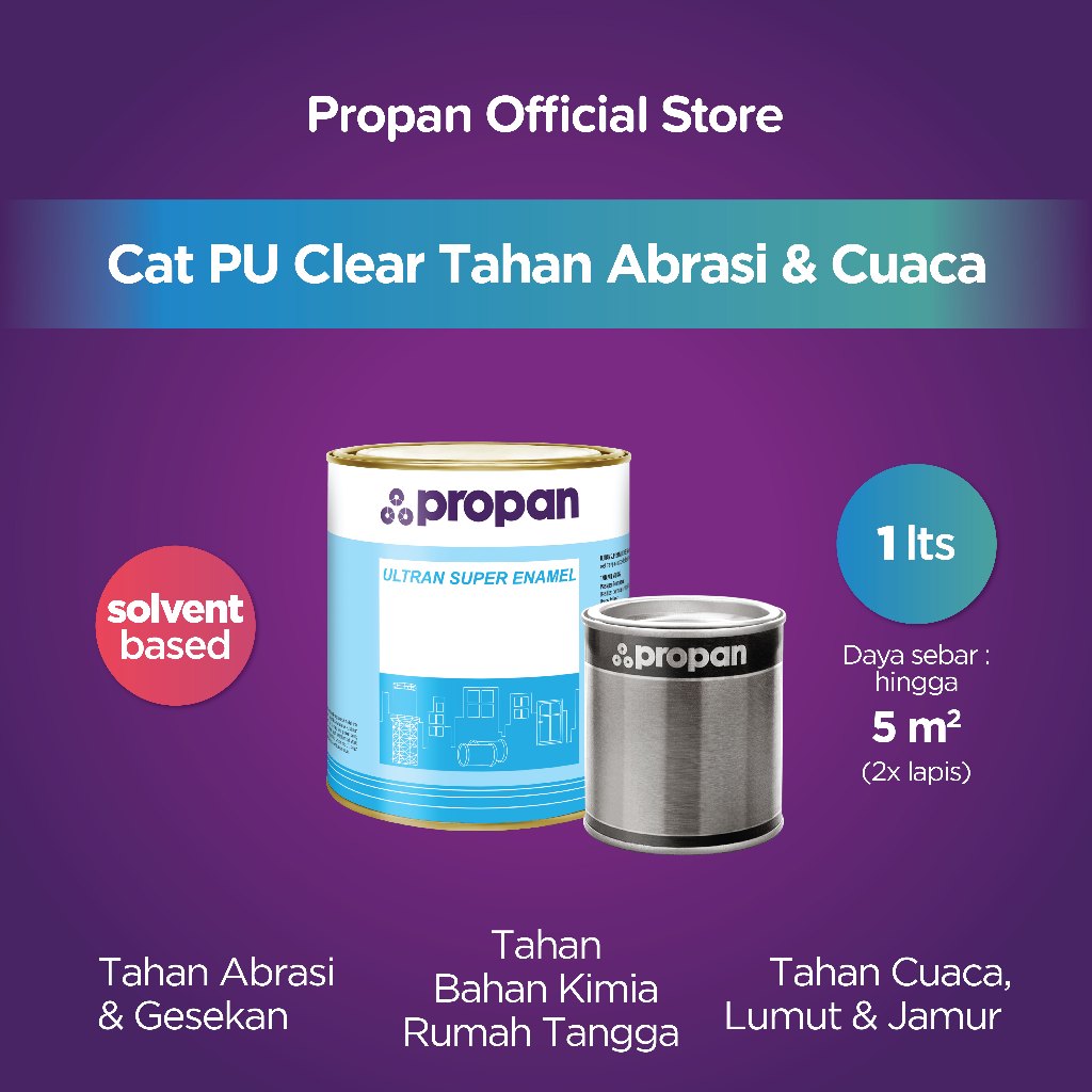 Jual CAT FINISH POLYURETHANE (PU) clear USE-60 1L | Shopee Indonesia