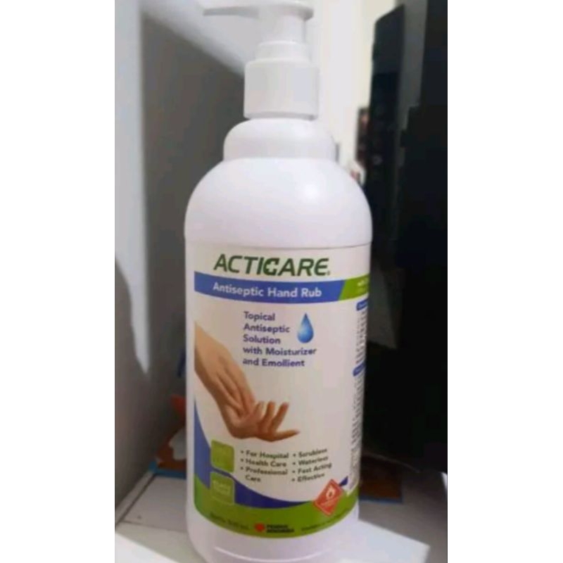 Jual Acticare Antiseptik Hand Rub 500ml | Shopee Indonesia