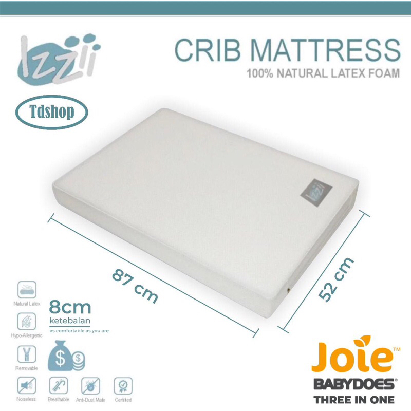 Jual Izzii Baby Matras Latex for Babyelle cloud, joie, nuna, graco dll ...