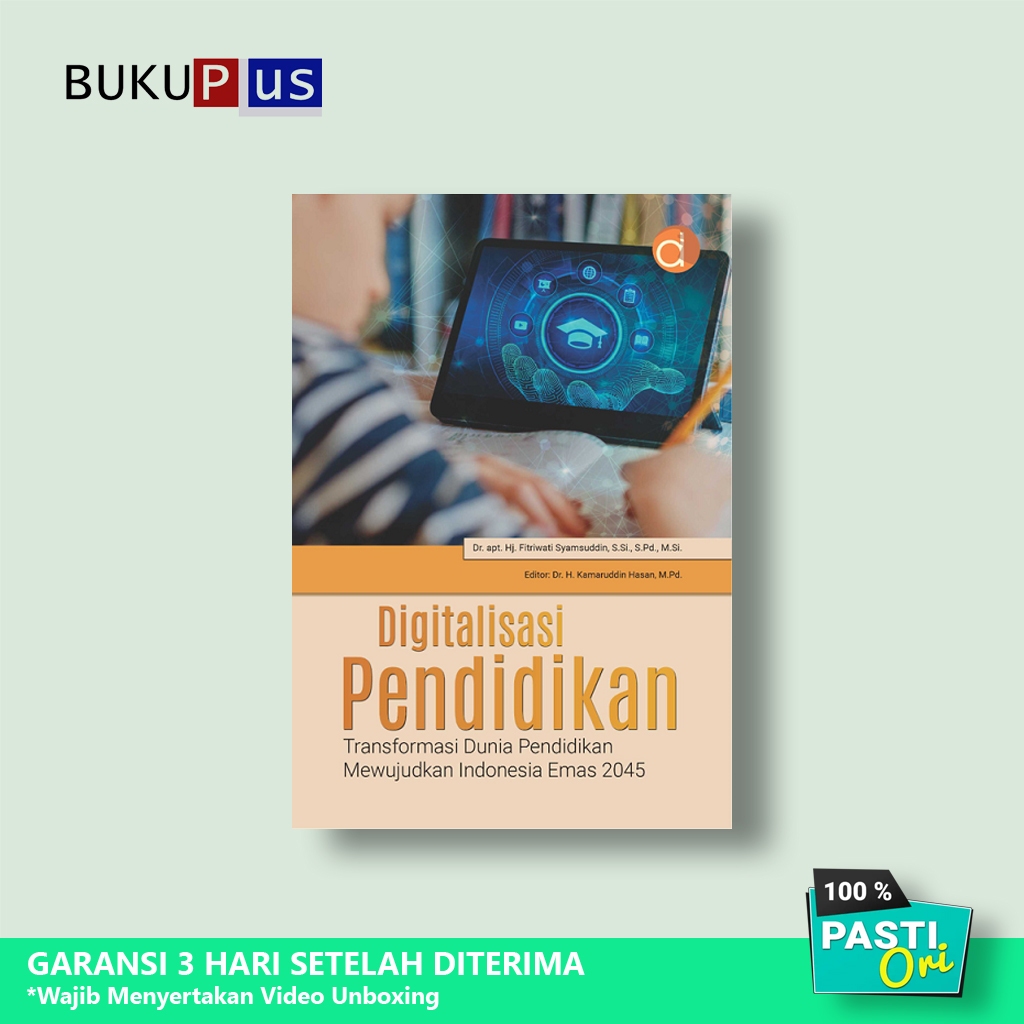 Jual Buku Digitalisasi Pendidikan Transformasi Dunia Pendidikan Mewujudkan Indonesia Emas 2045 ...