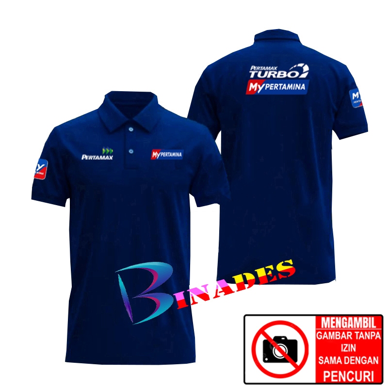 Jual Jual Baju Kerah Model Polo MY PERTAMINA PERTAMAX - TURBO BINADES ...