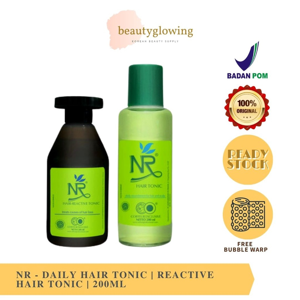 Jual NR Hair Tonic Daily/ Reactive Tonic 200ML | PENYUBUR RAMBUT ...