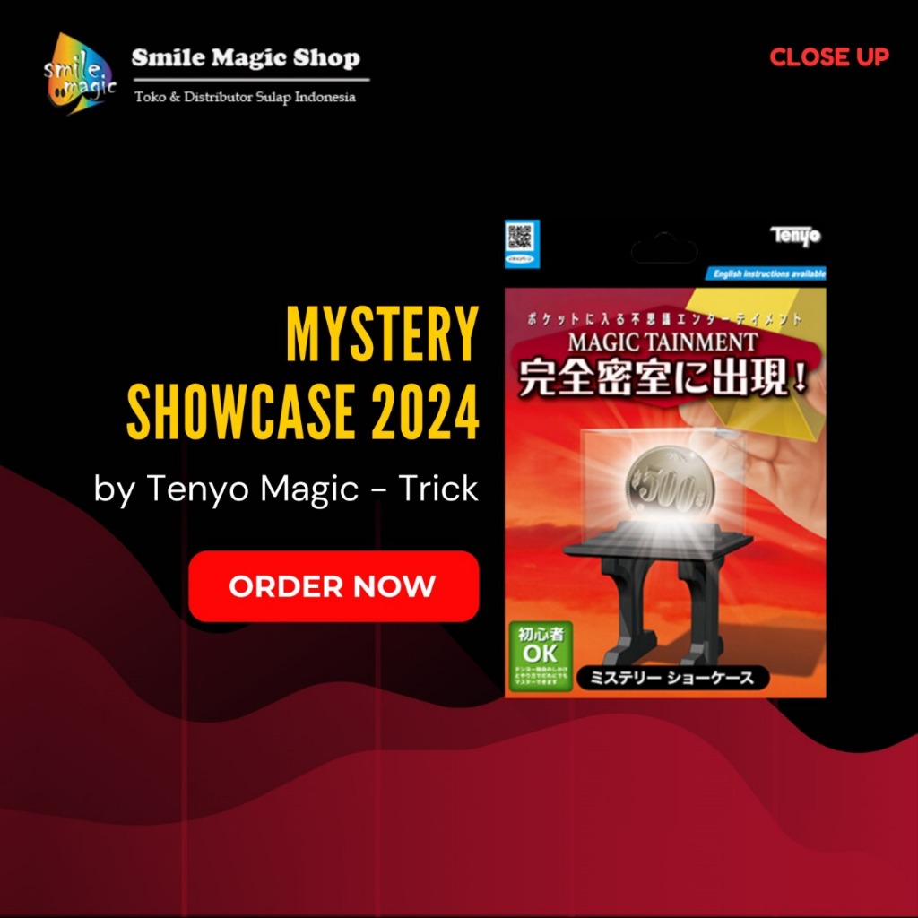 Jual Alat Sulap - Mystery Showcase 2024 by Tenyo Magic - Trick - Smile ...