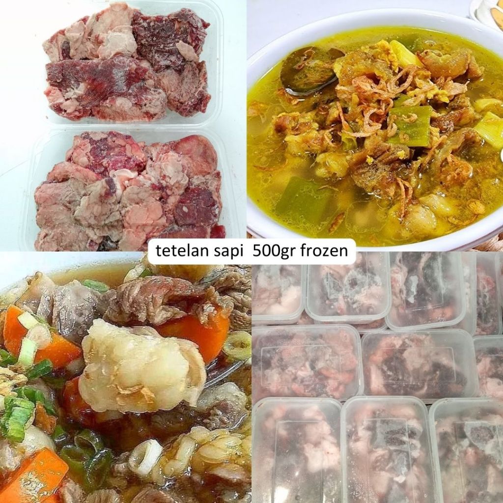 Jual Tetelan sop mix daging tetelan sapi 500 gram halal frozen | Shopee ...