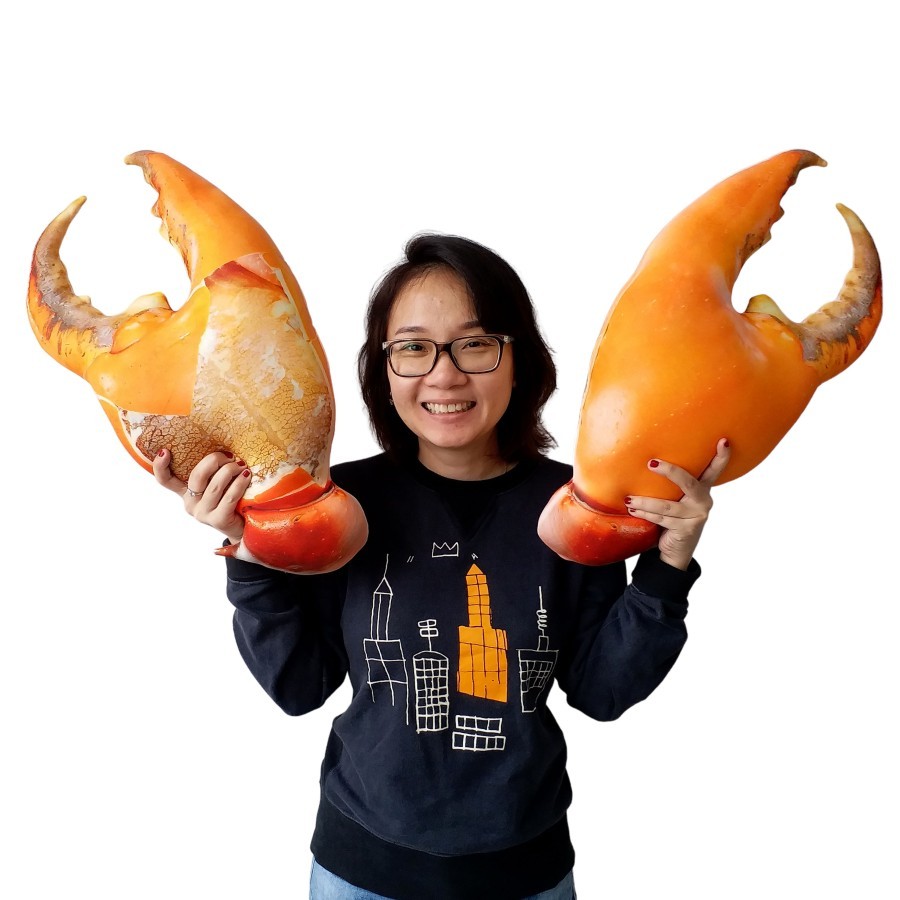 Jual Boneka Capit Kepiting King Crab Besar | Shopee Indonesia