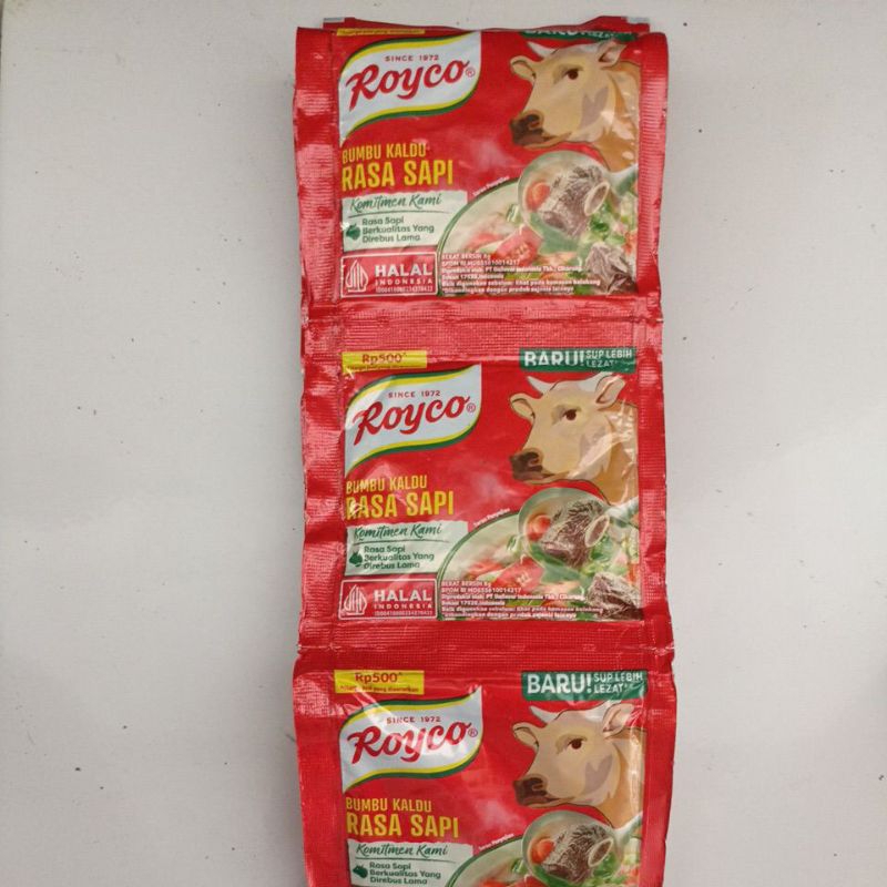 Jual ROYCO SAPI renceng 12 pcs | Shopee Indonesia