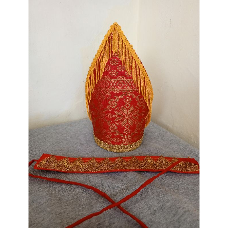 Jual Satu Sortopi Kepala dan sortopi ikat kepala Adat Batak | Shopee ...