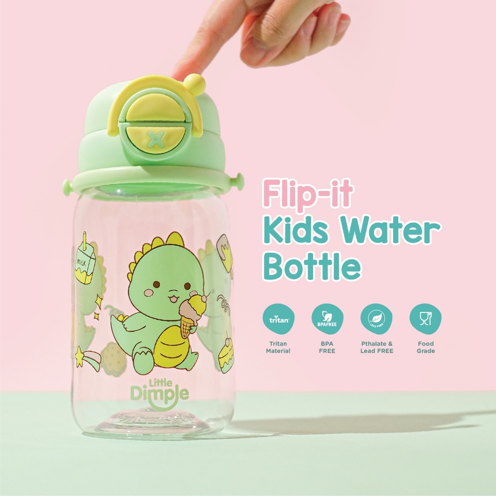 Jual Little Dimple Flip-It Water Bottle | Shopee Indonesia