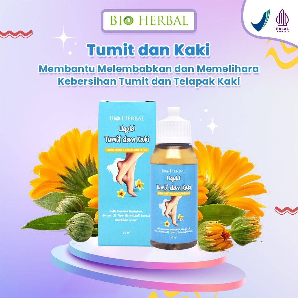 Jual BIO HERBAL LIQUID TUMIT DAN KAKI ATASI KAKI PECAH MENGHALUSKAN DAN ...