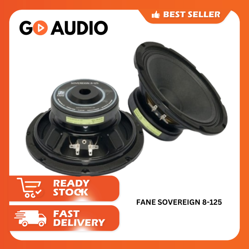 Jual Speaker Component Fane Sovereign 8-125 8 Inch 8 Ohm 125 Watt ...