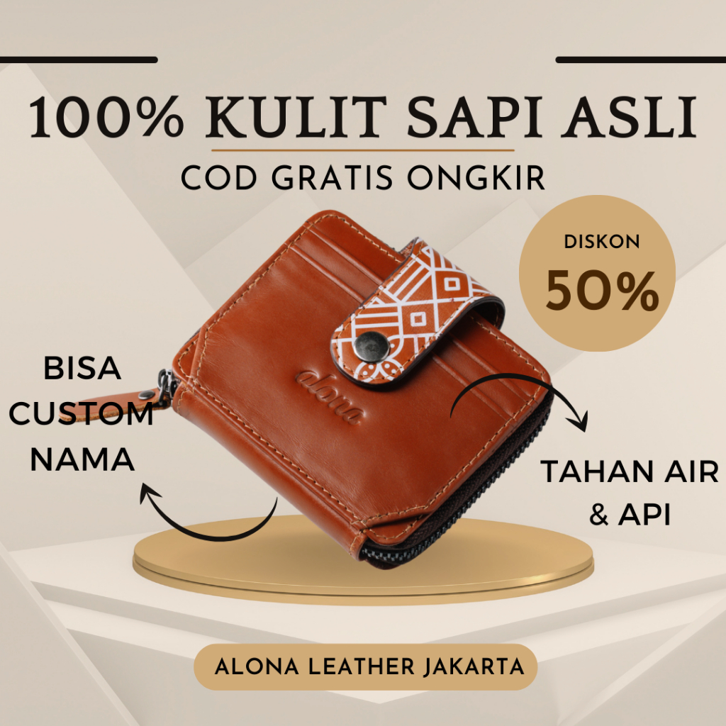 Jual Alona Leather Jakarta - Vela Wallet Card Holder Vela Dompet Kartu ...