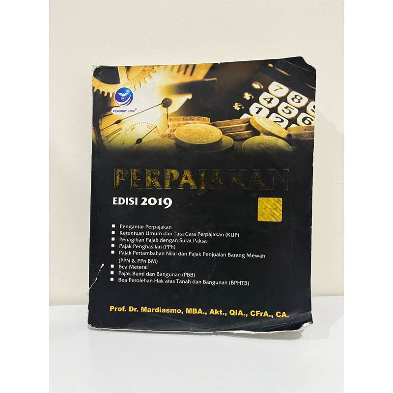 Jual [ORIGINAL] BUKU PERPAJAKAN EDISI 2019 PROF DR MARDIASMO | Shopee ...