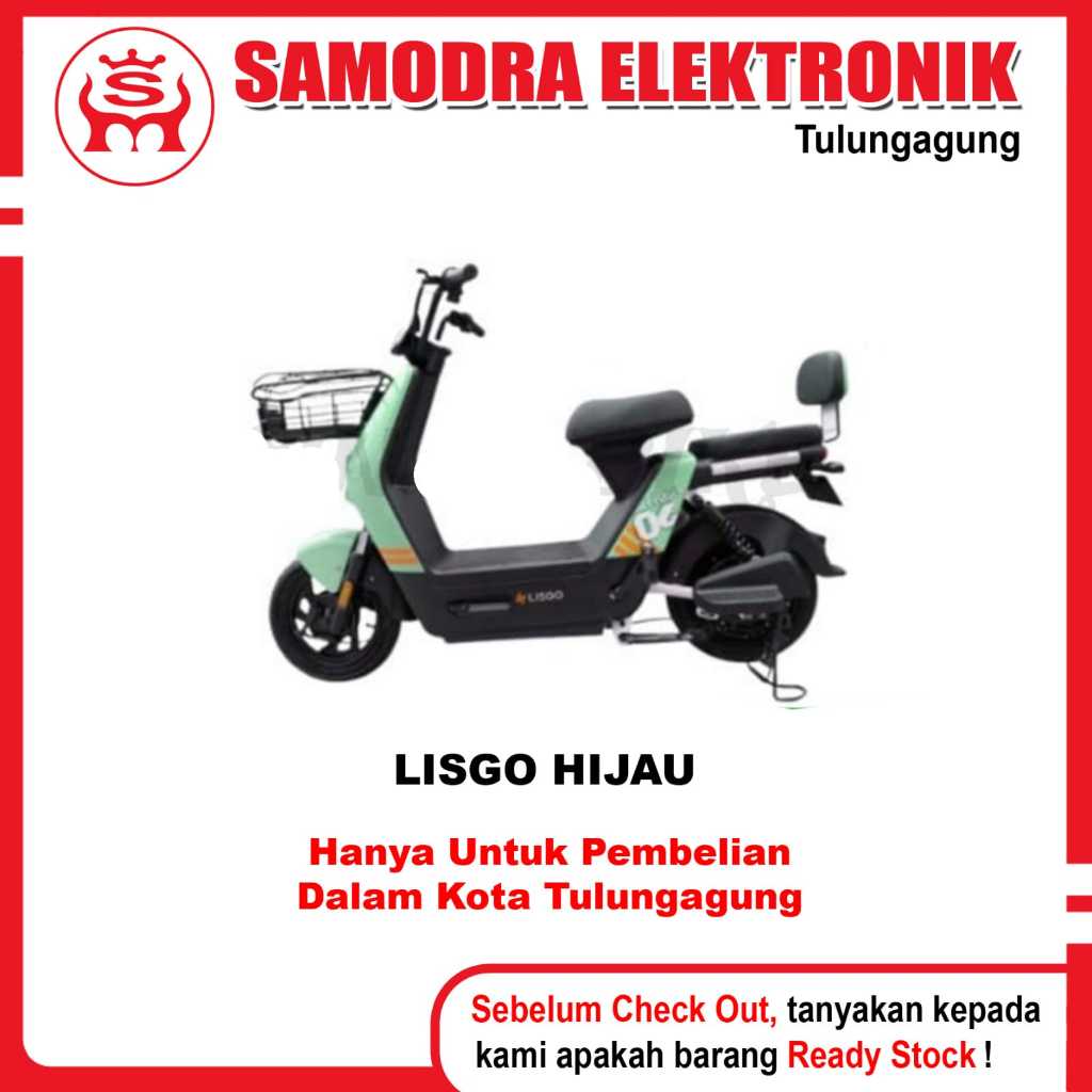 Jual Sepeda Listrik LISGO | Electric Bike Lisgo | Shopee Indonesia