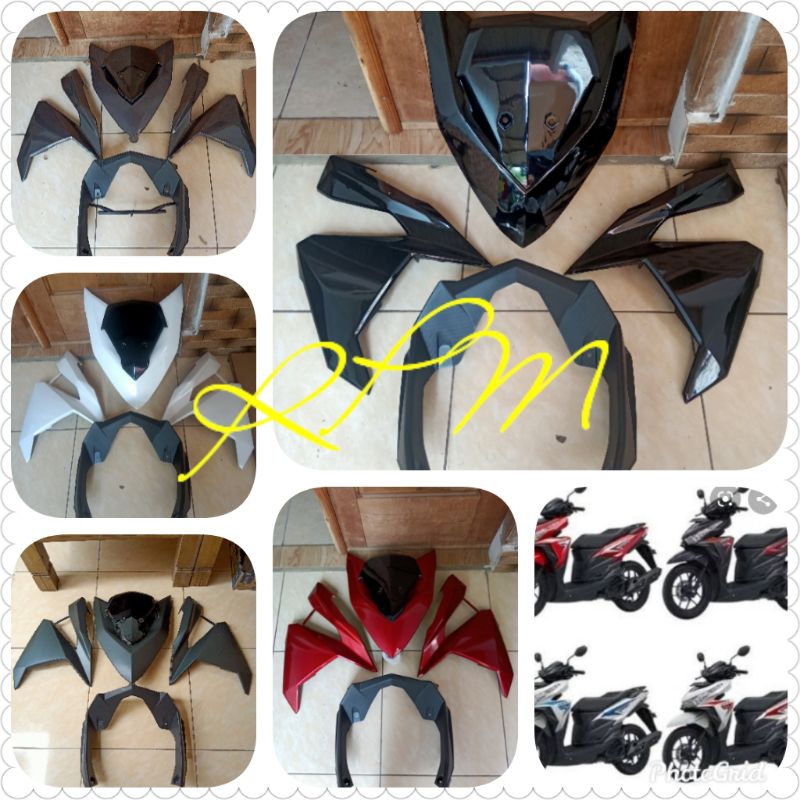 Jual PAKET BODY DEPAN VARIO 125 150 LED 2016 2017 2018 | Shopee Indonesia