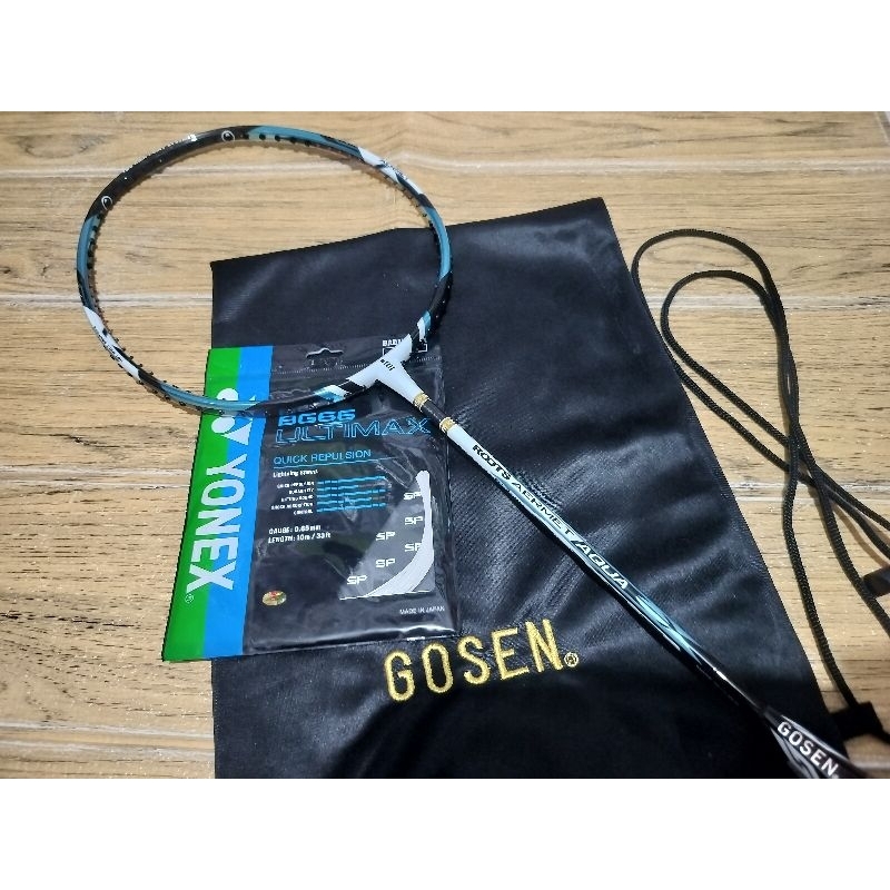 Jual Raket Gosen Roots Aermet Aqua Original | Shopee Indonesia