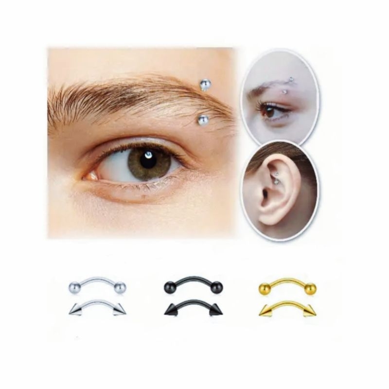 Jual TINDIK ALIS STAINLESS / TINDIK TELINGA / PIERCING ALIS / ANTING ...
