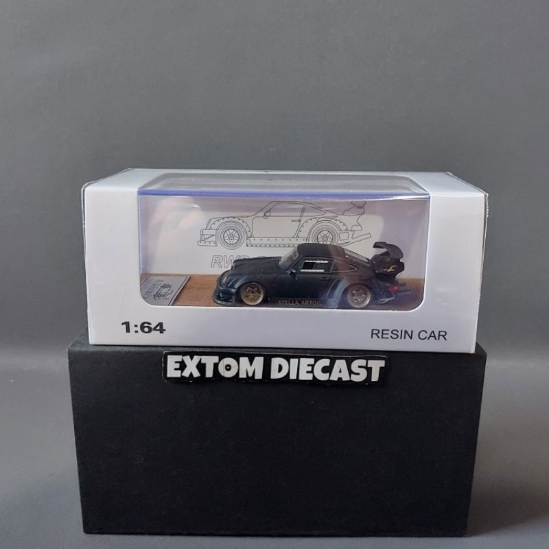 Jual Porsche RWB Stella Artois Resin Black Matt | Shopee Indonesia