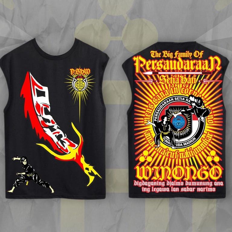 Jual Singlet PSHW The Big Family Of Persaudaraan Setia Hati Winongo ...