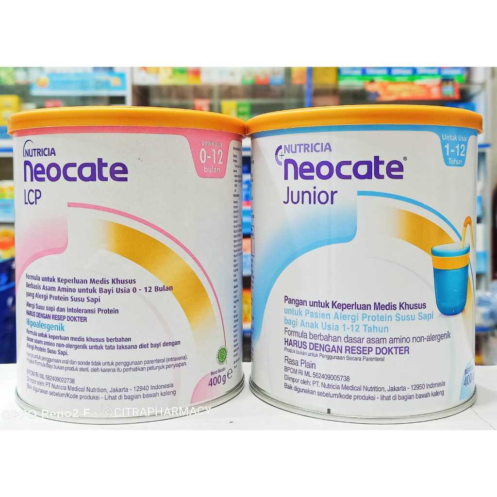 Jual Nutricia Neocate 𝐋𝐂𝐏 & 𝐉𝐔𝐍𝐈𝐎𝐑 Kaleng 𝟒𝟎𝟎𝐆𝐑 - Susu Khusus Alergi ...