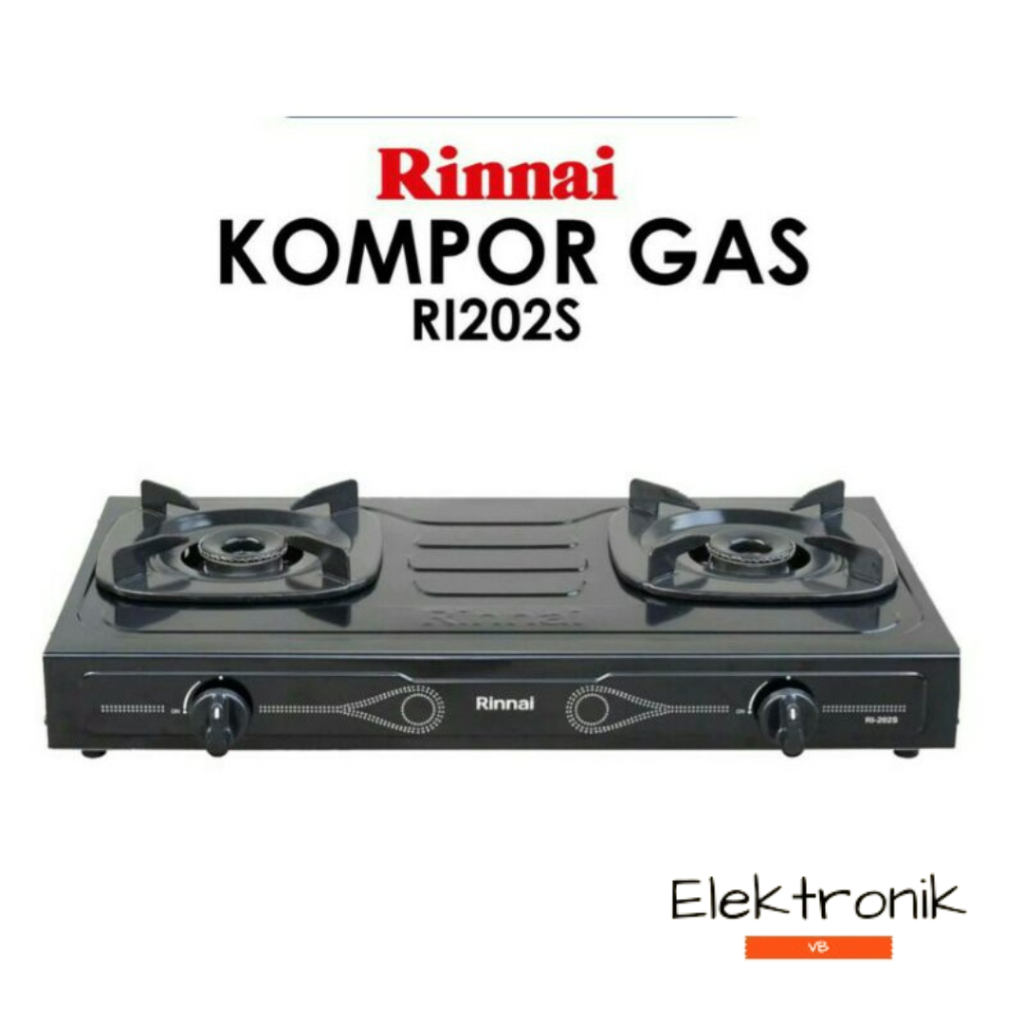 Jual Kompor Gas Rinnai 2 Tungku RI 202S | Shopee Indonesia