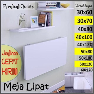 Jual Meja Lipat Dinding Minimalis | Plywood Tebal Kokoh | Maja Laptop ...