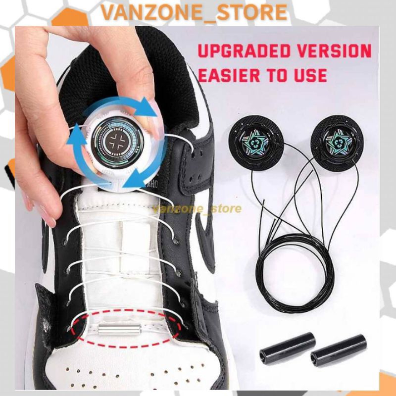 Jual Boa Closure System Automatic Rotating Buckle Ikat Tali Sepatu ...