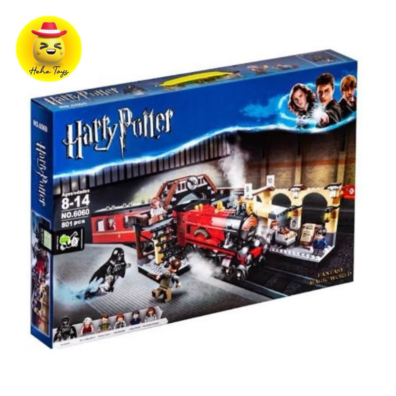 Jual Building Block, Brick , Harry Potter Hogwarts Express 6060 , 801 ...