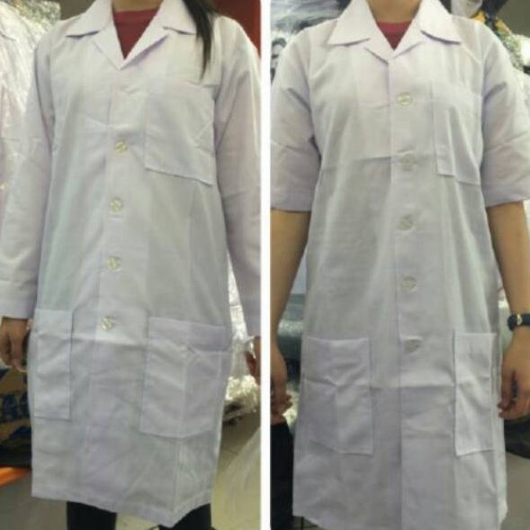 Jual Harga Update Jas lab jas laboratorium merk Dua saudara | Shopee ...