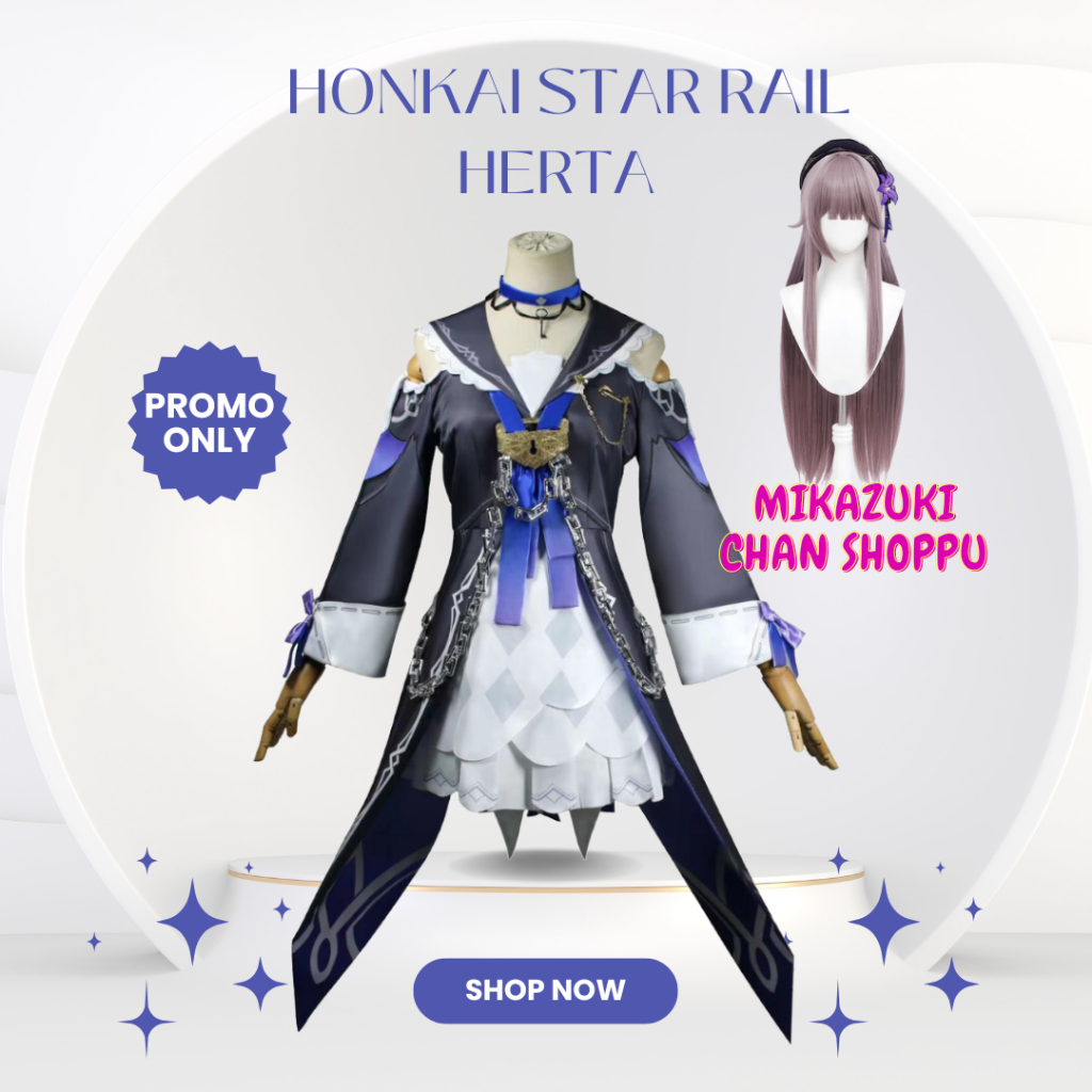 Jual ( PREE ORDER ) PROMO WUDU Costume Set Herta Honkai Star Rail HSR ... Jual ( PREE ORDER ) PROMO WUDU Costume Set Herta Honkai Star Rail HSR ...