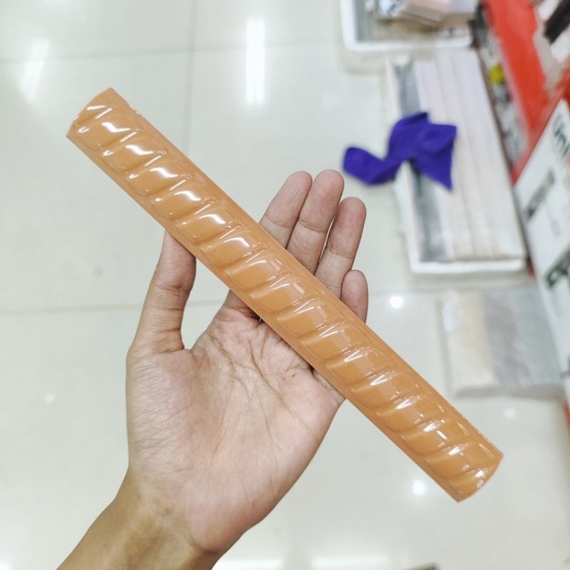 Jual list keramik Granite / bon bon / kuku macan murah 20 cm polos Ulir | Shopee Indonesia