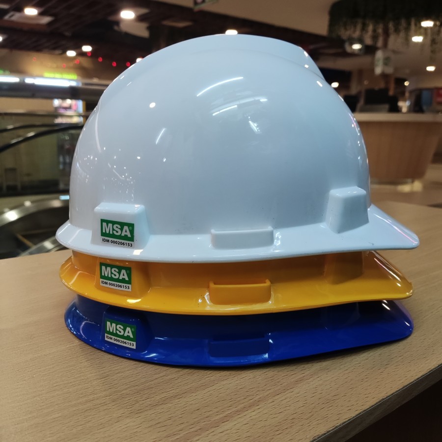 Jual Helm MSA V-Gard Original / Helm Safety Helm MSA V Gard USA Inner ...