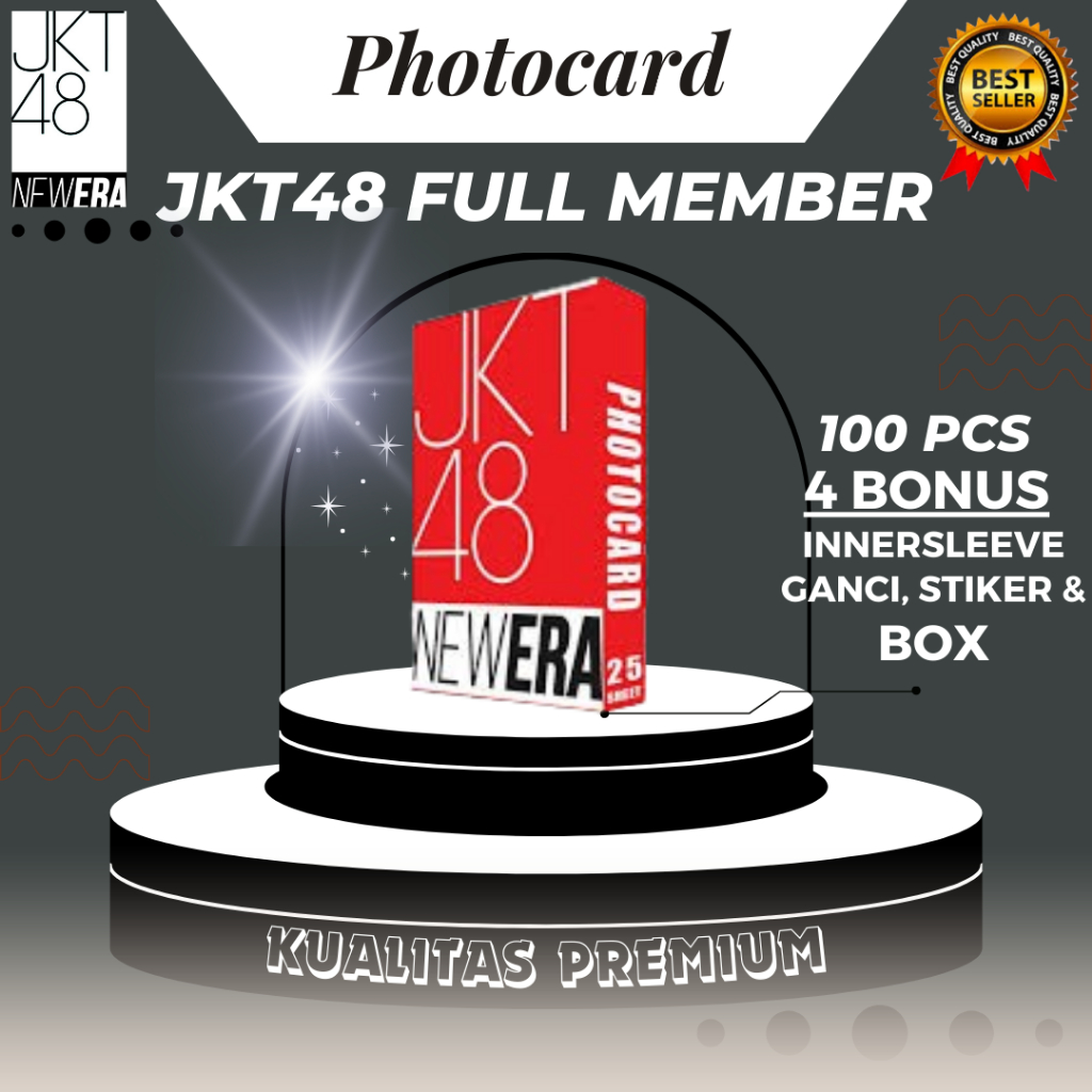 Jual PHOTOCARD PC JKT48 FULL MEMBER ISI 100PCS (FREE INNERSLEEVE, GANCI, STIKER) COD | Shopee ...
