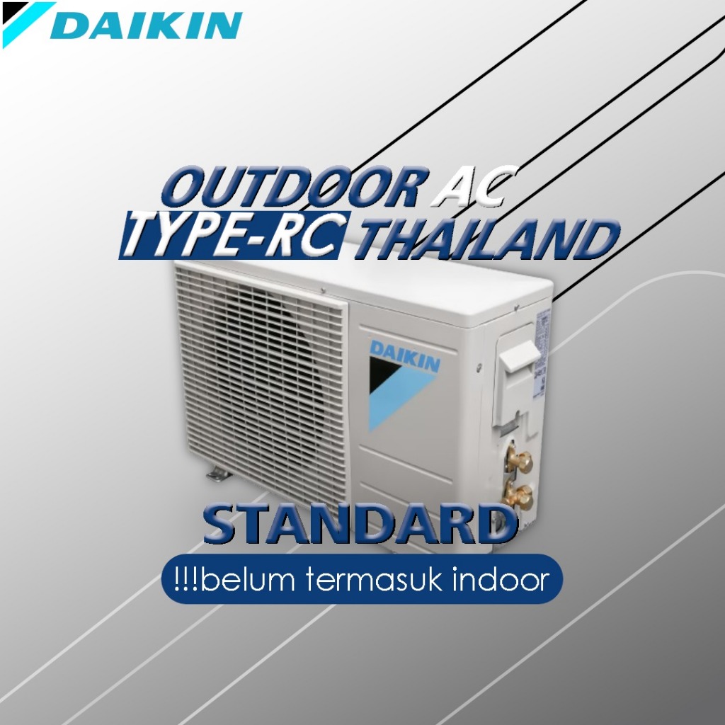 Jual Outdoor AC Daikin Thailand Standart R32 RC35NV14 1 ,5 PK BARU (OUTDOOR) | Shopee Indonesia