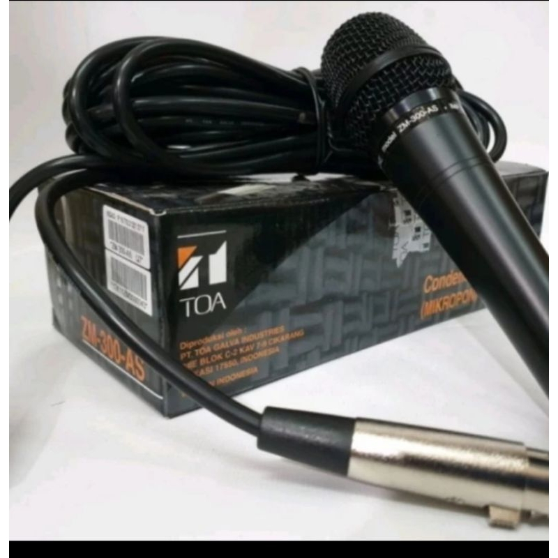 Jual MIC KABEL TOA ZM 300 ORIGINAL | Shopee Indonesia