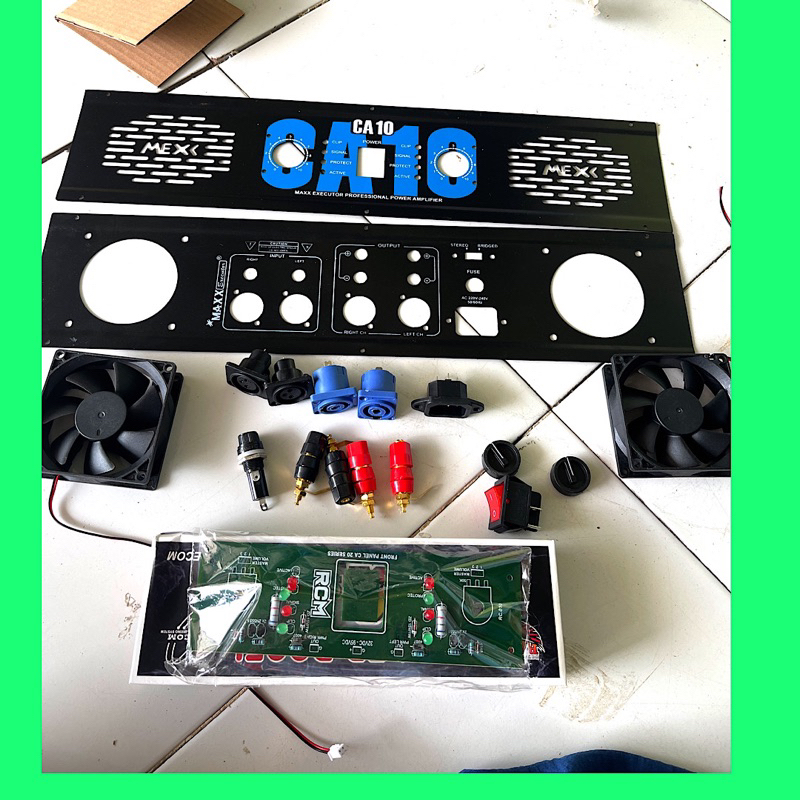 Jual Plat panel ampli CA 10 ukuran 11x48cm merk Max, | Shopee Indonesia