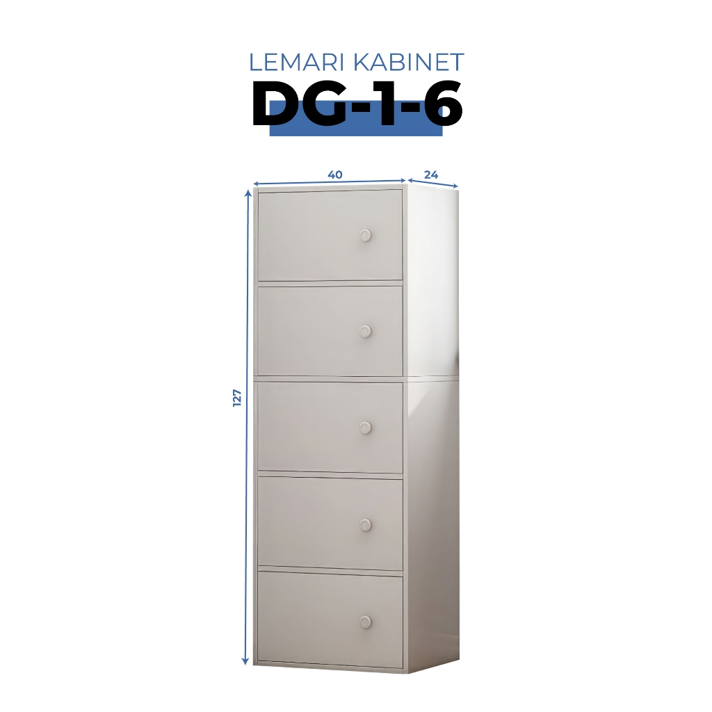 Jual FH8 Lemari Kabinet Kayu Minimalis dengan Laci 3/4/5 Susun Kabinet ...