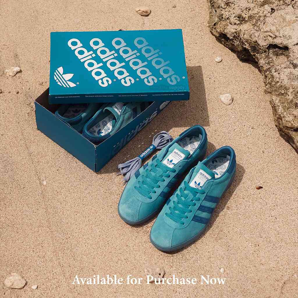 Jual Adidas Bali Island Series ‘Dark Marine / Tactile Steel’ Originals ...