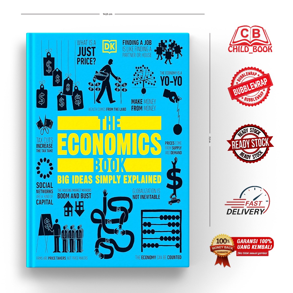 Jual The Economics Book: Big Ideas Simply Explained (English) | Shopee ...