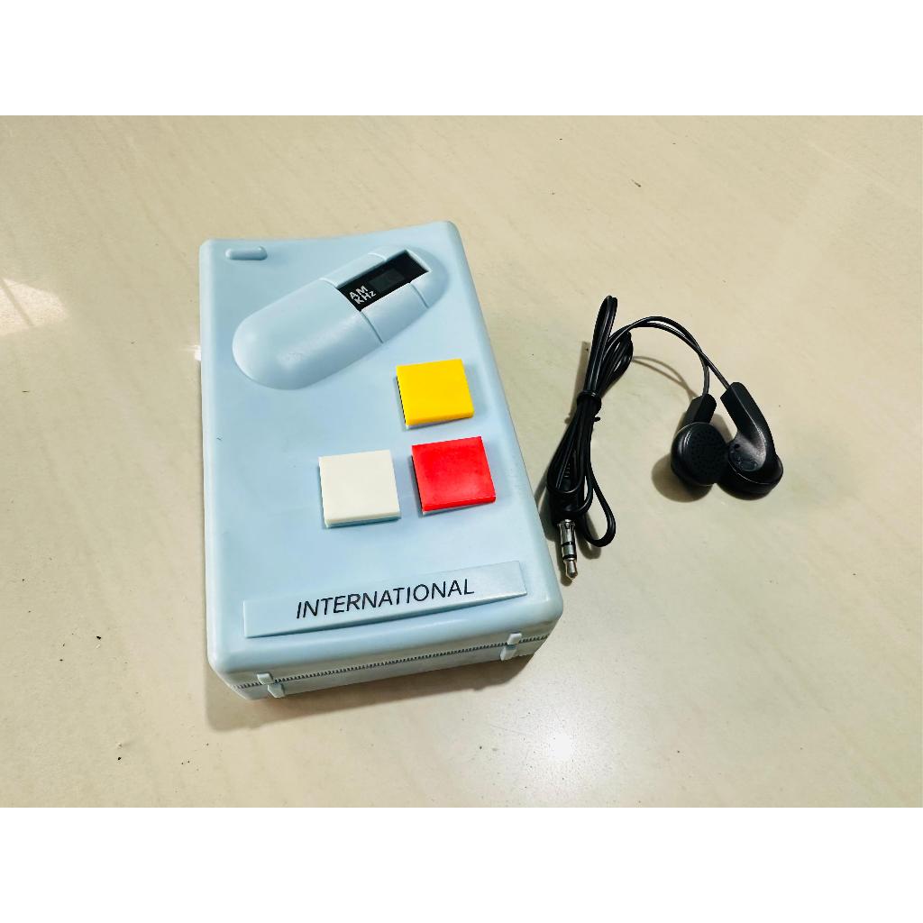 Jual RADIO MINI RADIO PORTABLE JADUL MERK INTERNATIONAL RADIO WALKMAN ...