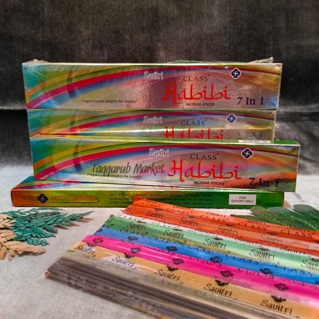 Jual Dupa Hio Incense Stick HABIBI 7 In 1 Savitri Pengharum Ruangan ...