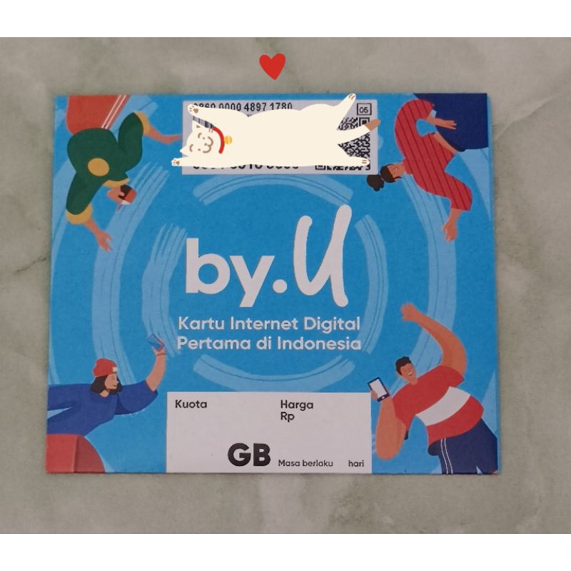 Jual Kartu Perdana ByU 7GB SEGEL (4GB + Bonus 3GB setelah registrasi ...