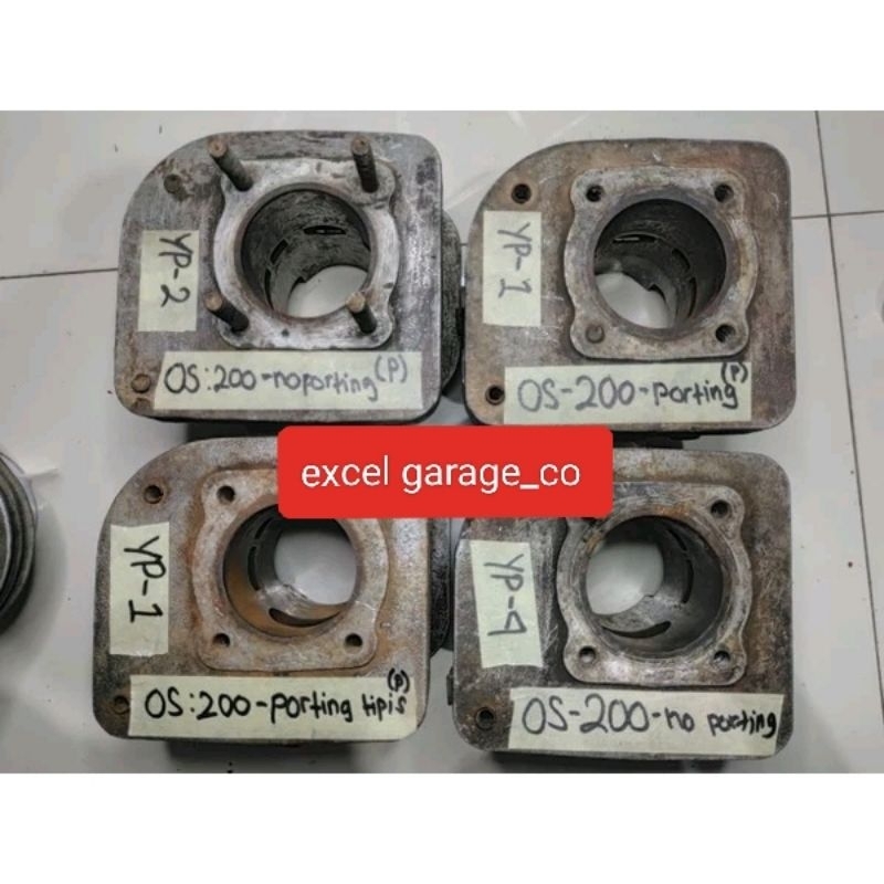 Jual blok seher seker f1zr fizr fiz force1 original os 200 dan os 250 yp-1 blok head kop head ...