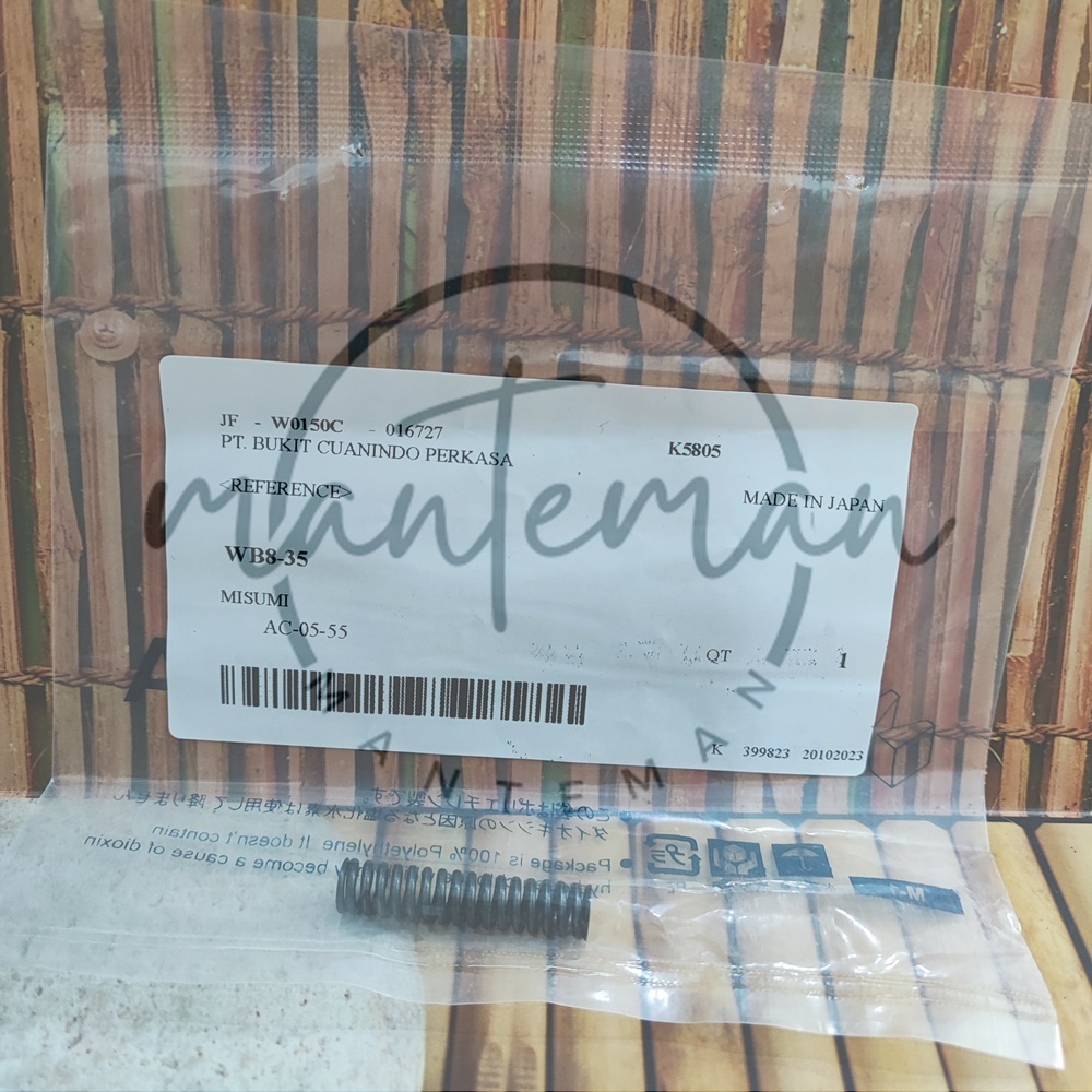 Jual PER MISUMI BULAT WB ORI JAPAN / MISUMI VONA BULAT KODE WB / PER MISUMI BULAT SERI WB SEMUA ...