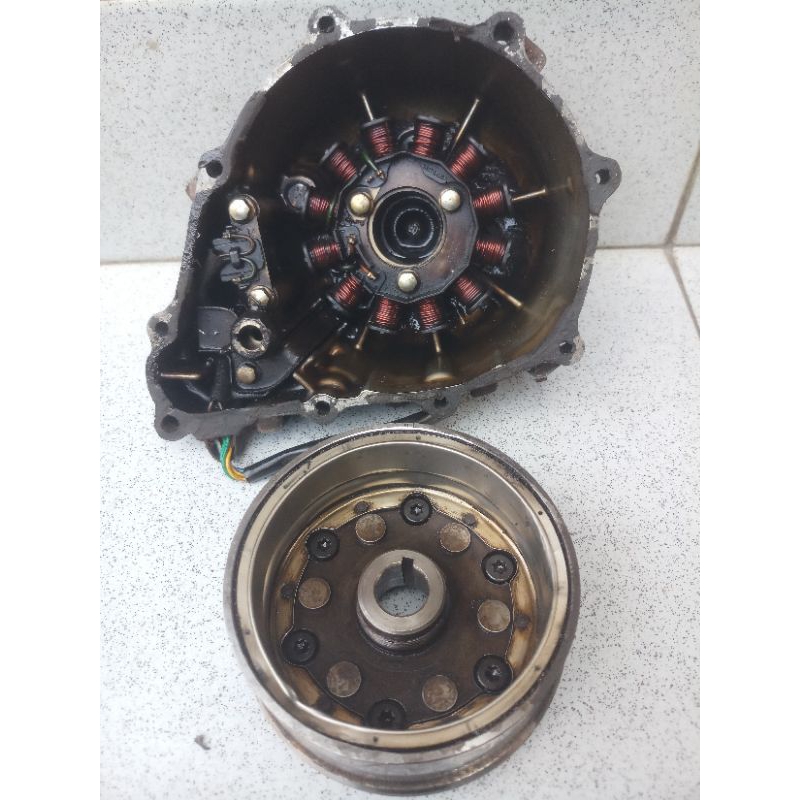 Jual spull+magnet megapro monoshok mono megapro new 150 karburator ...
