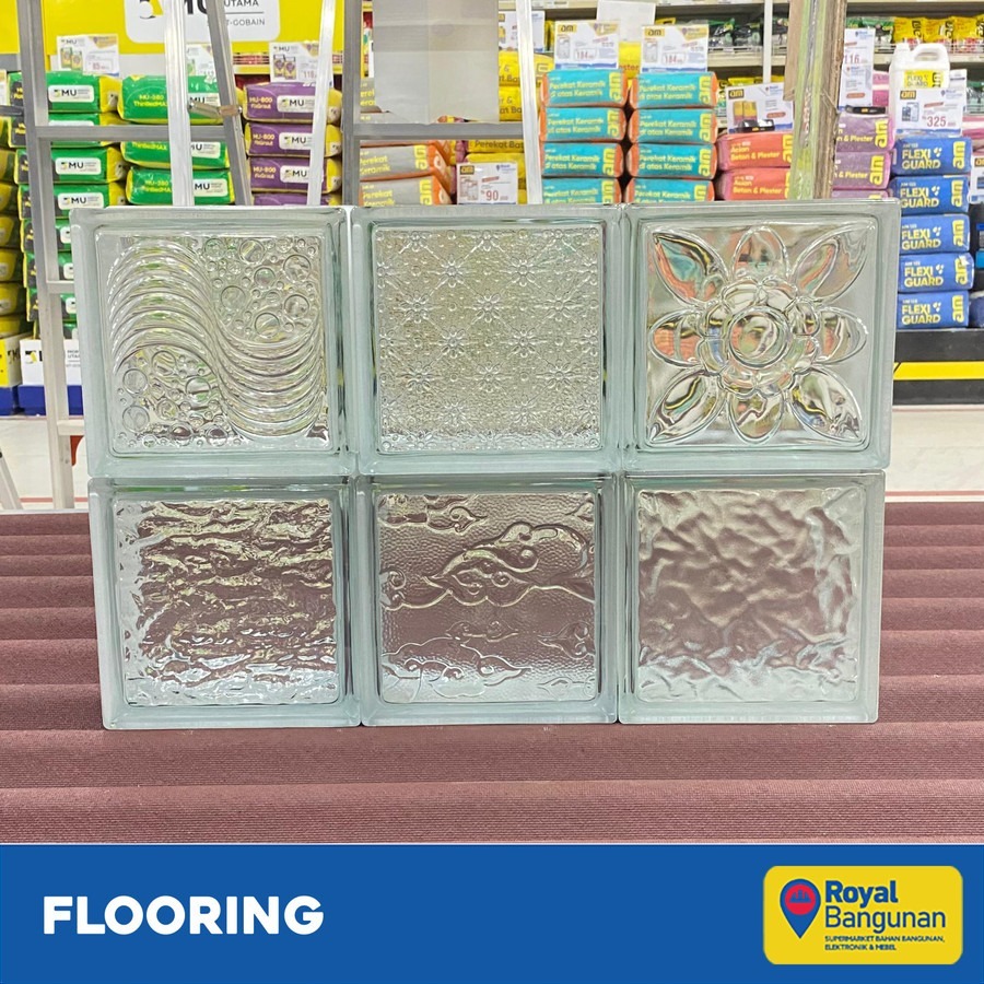 Jual Mulia Glass Block 20x20 - Balok Kaca | Shopee Indonesia
