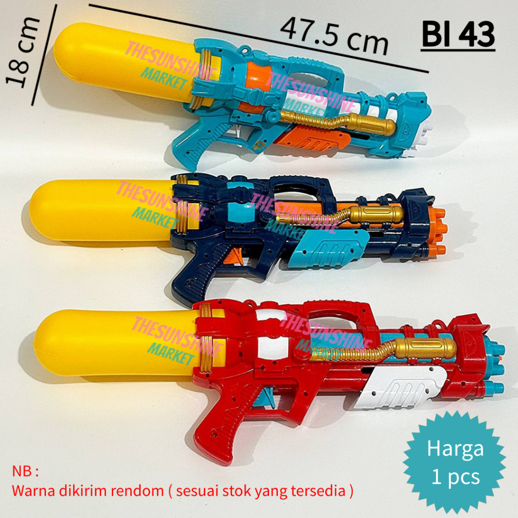 Jual Thesunshine Market - Mainan Tembak Air Jumbo / Mainan Water Gun ...