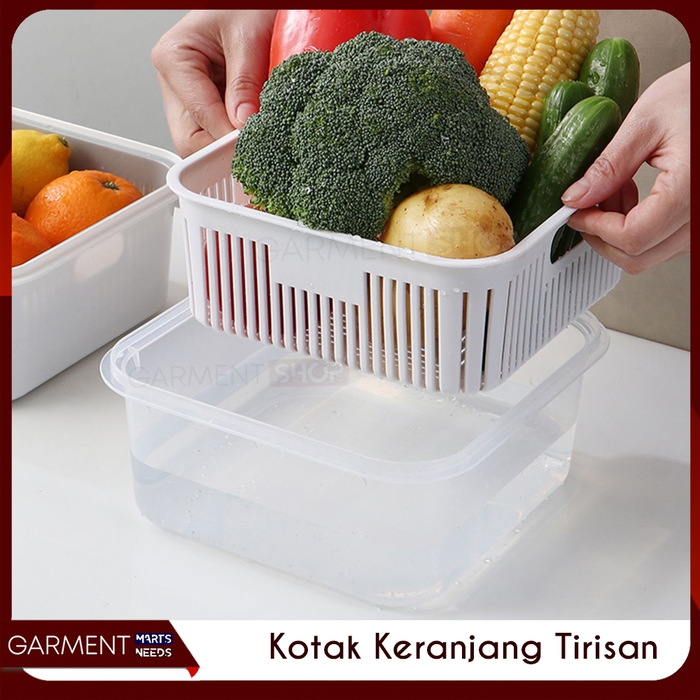 Jual Toples Peniris Bawang Sayuran Transparan Saringan Penyimpanan ...